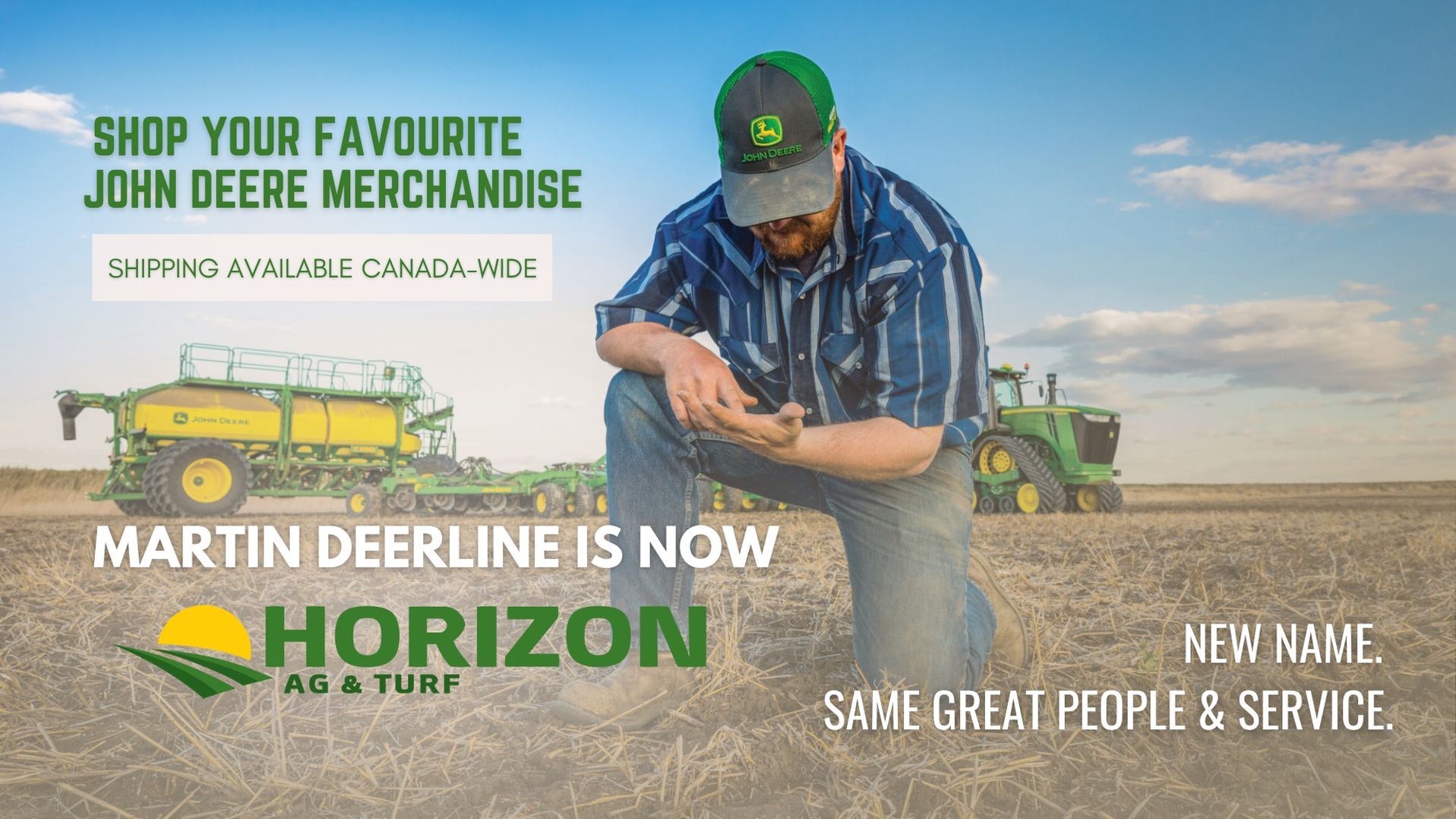 Alberta's John Deere Merchandise & Equipment Dealer | Horizon Ag & Tur ...