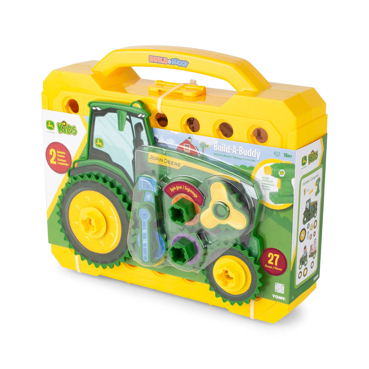 John Deere Build-A-Buddy Activity Board - Construction Activity Toy ...