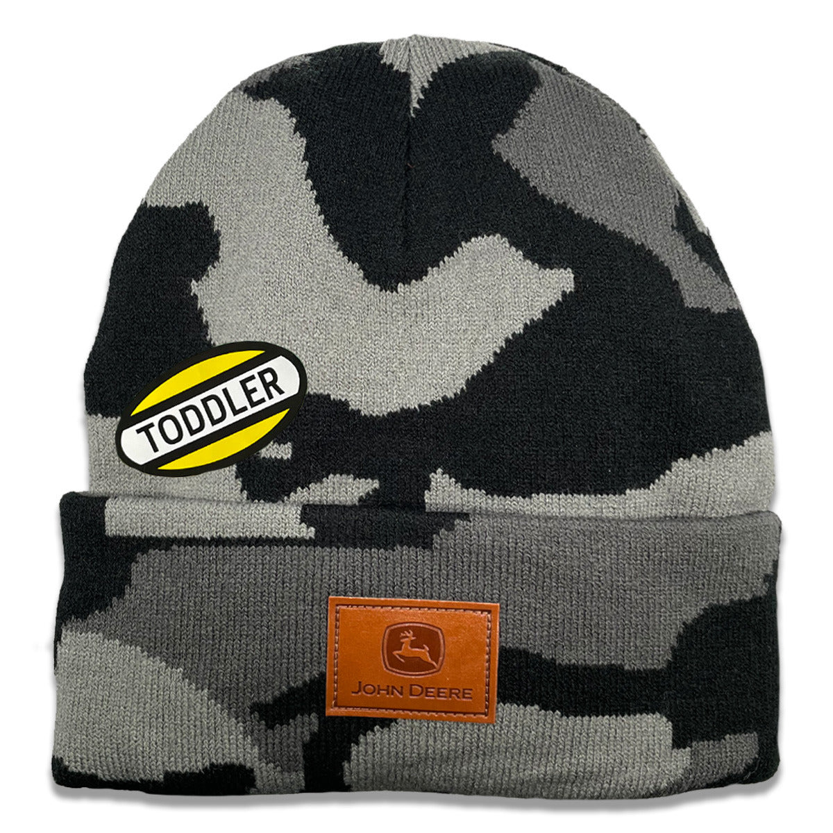 John Deere Kids Storm Camo Knit Beanie — Horizon Ag & Turf