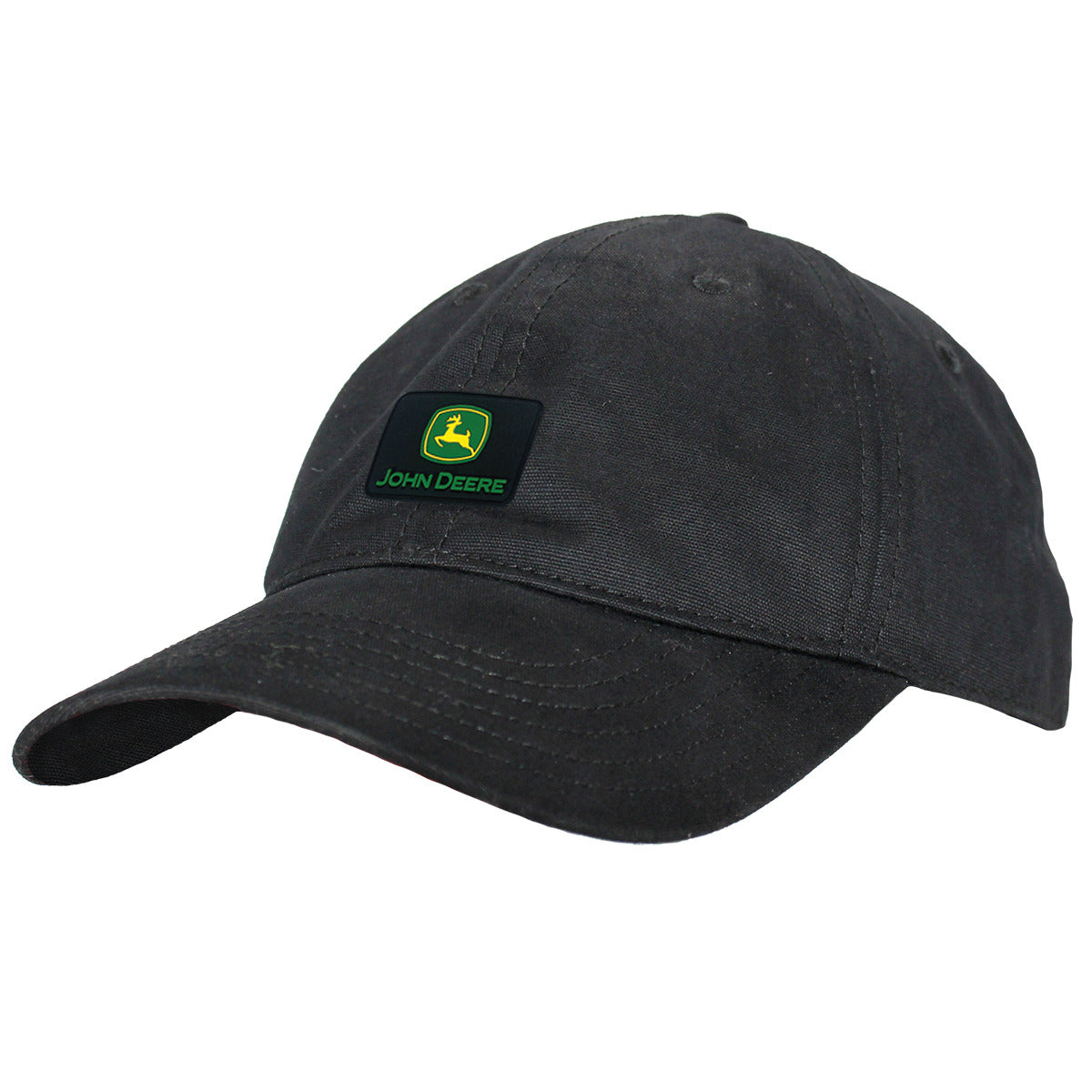 John Deere Mens Black Classic Logo Cap — Horizon Ag & Turf