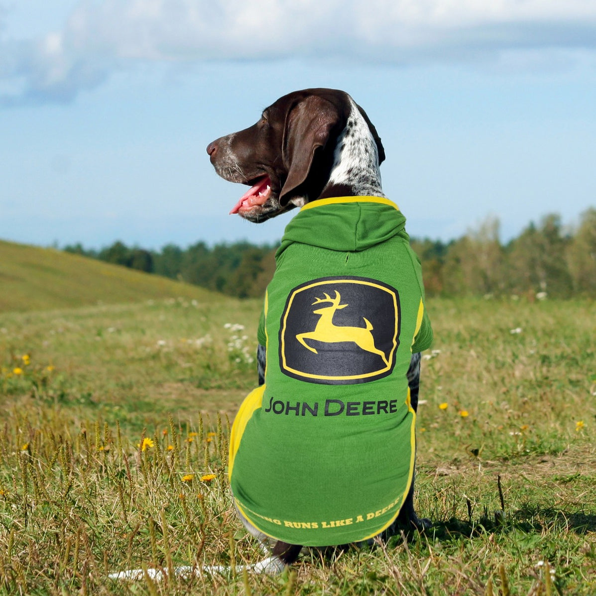 John Deere Pet Hoodie for Dogs and Cats - Shop now! — Horizon Ag & Turf