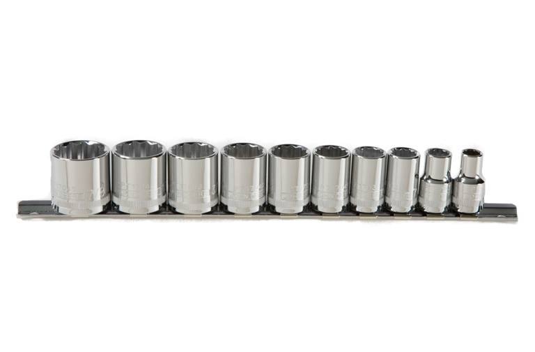 John Deere 10-Piece 3/8 inch SAE Drive Socket Set — Horizon Ag & Turf